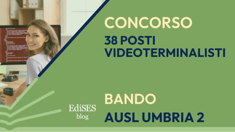 Concorso 38 videoterminalisti Usl Umbria 2