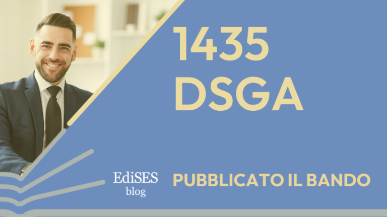 Concorso 1435 DSGA: pubblicata la data della prova scritta