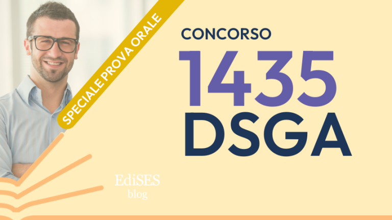 Prova orale concorso 1435 DSGA: come ripassare per il colloquio