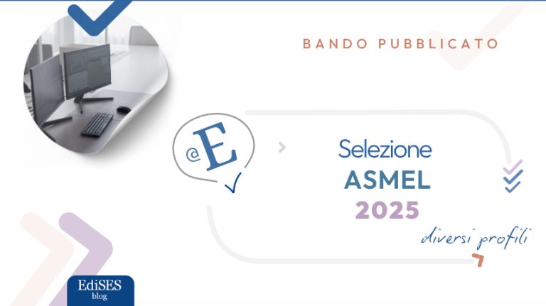 Concorso ASMEL 2025: pubblicato il bando
