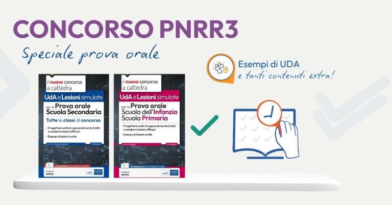 Prova orale concorso docenti PNRR3: guida completa